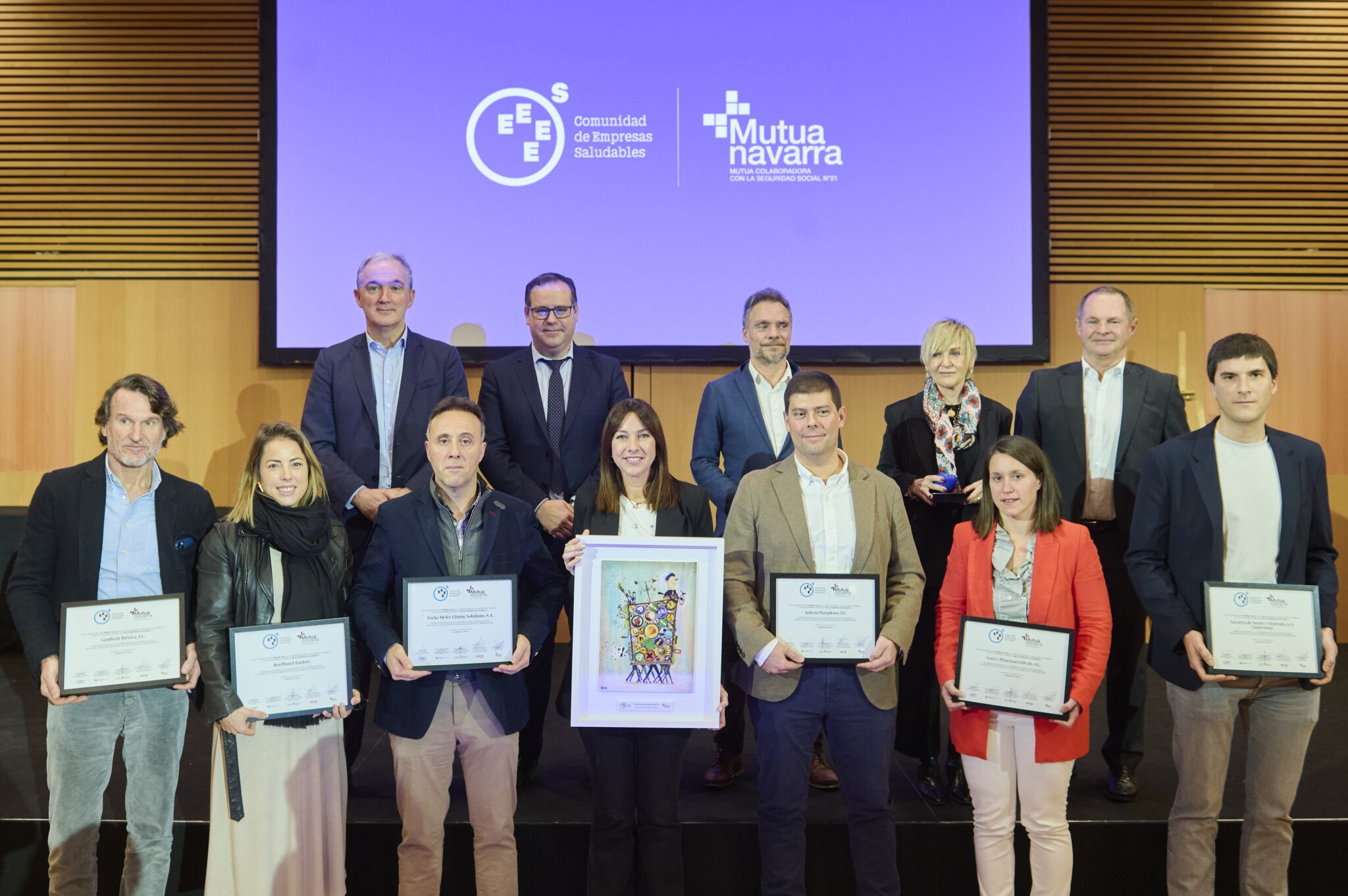 Mutua Navarra , colaboradora con la Seguridad Social líder en Navarra